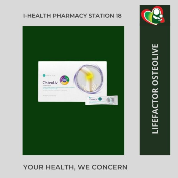Lifefactor OsteoLiv 21’s x 15g FOC 3’s – i-Health Pharmacy
