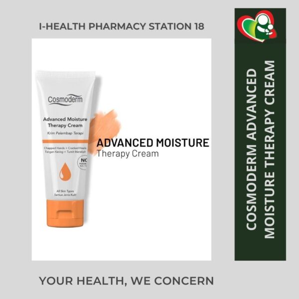 Cosmoderm Advanced Moisture Therapy Cream 60ml – i-Health Pharmacy